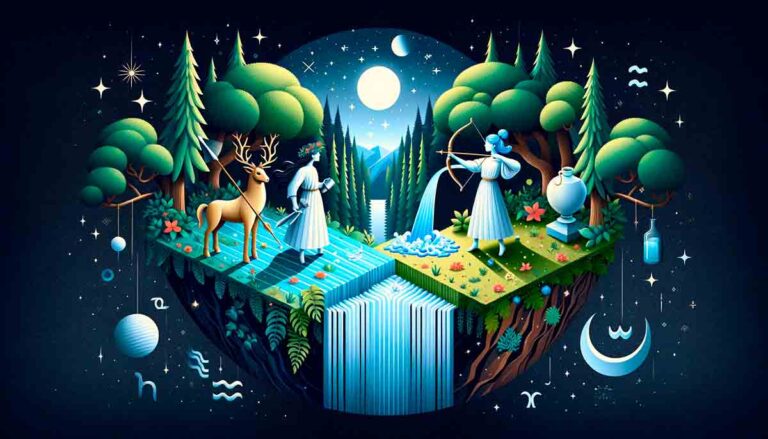 Combinación de signos - Sagitario y Acuario - Signo